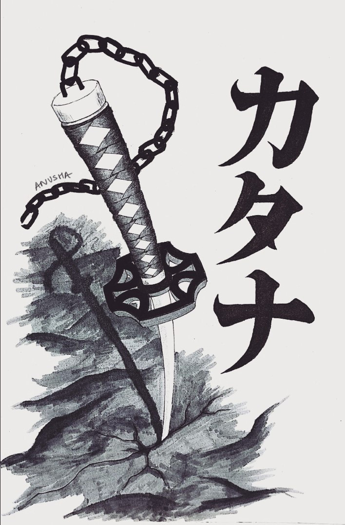 katana drawing reference