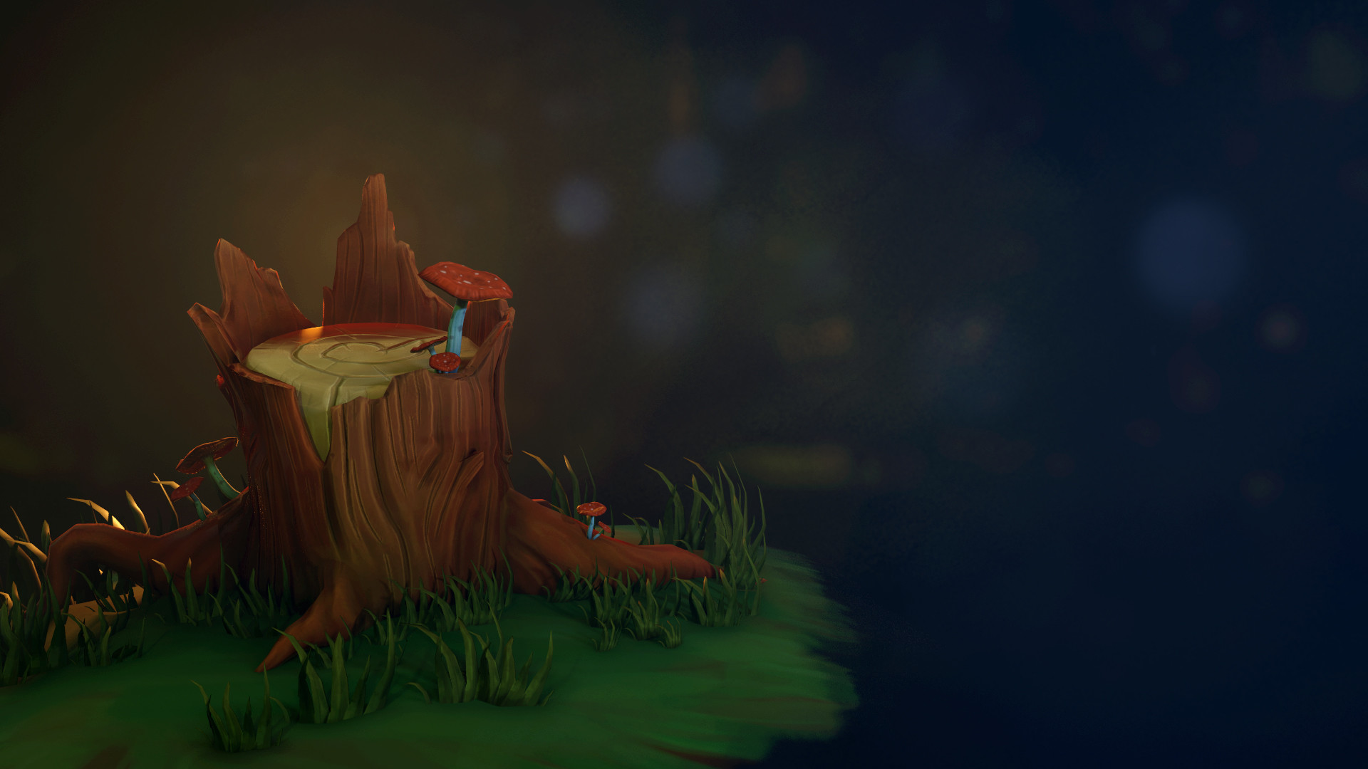 ArtStation - Tree Stump