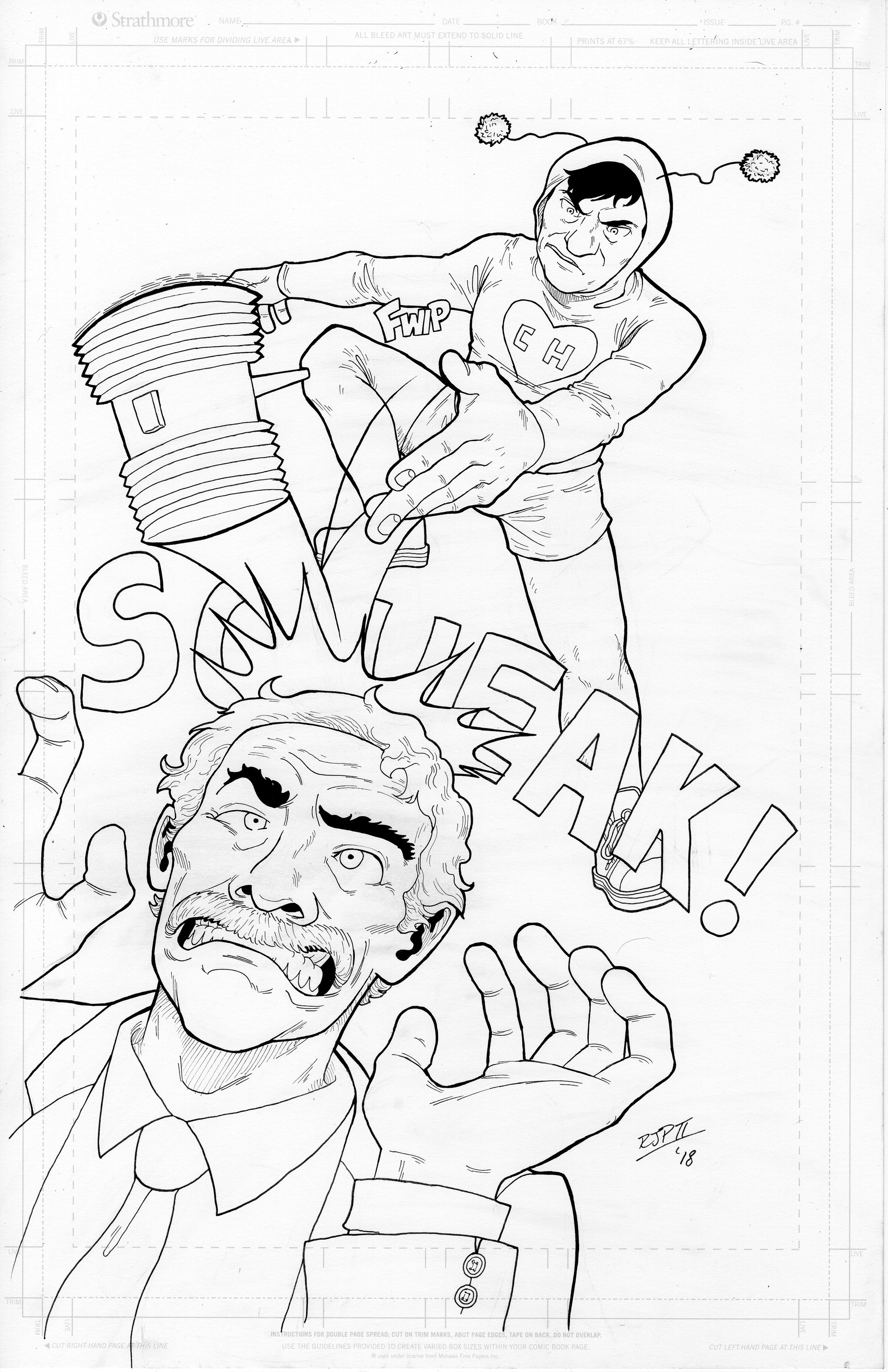 chapulin colorado coloring page