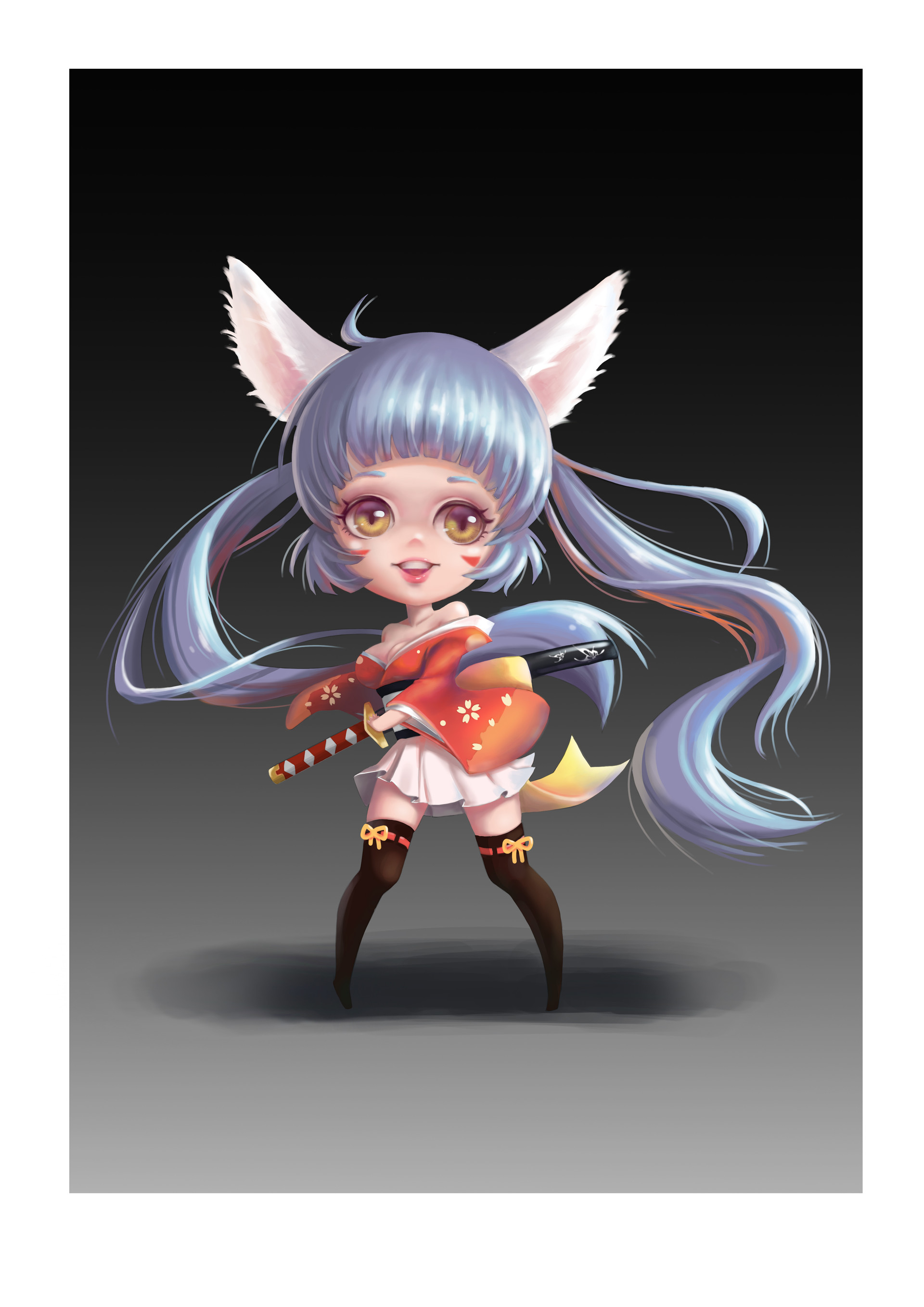 ArtStation - The image of the Q version