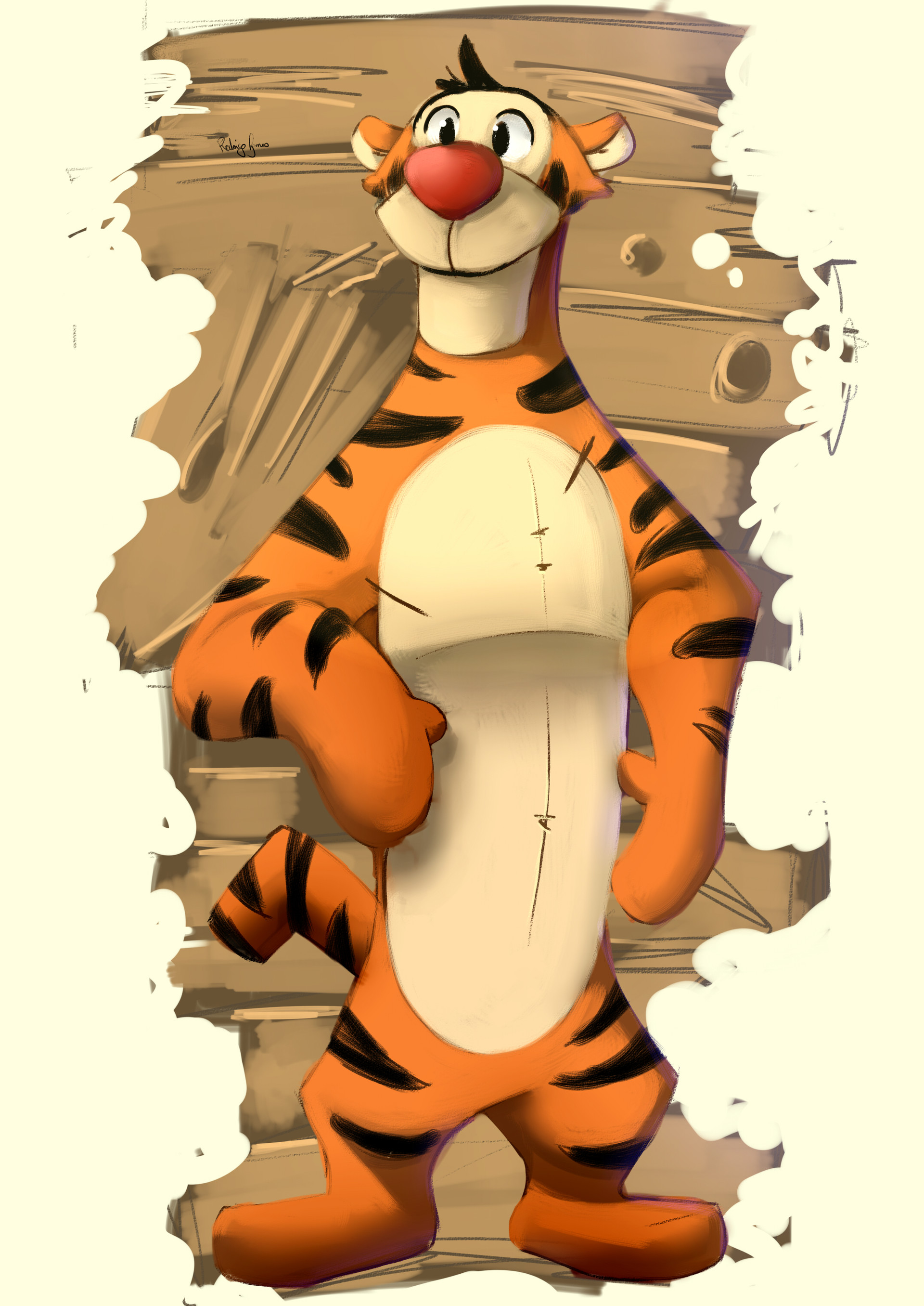 ArtStation - Tigger