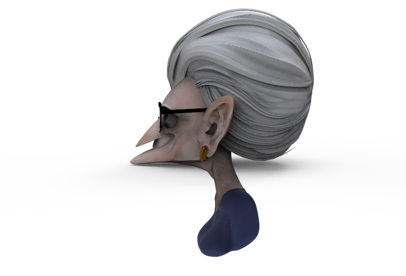 ArtStation - Old Lady