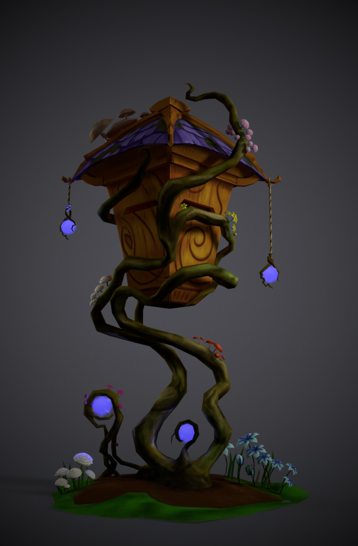 ArtStation - Druid mailbox