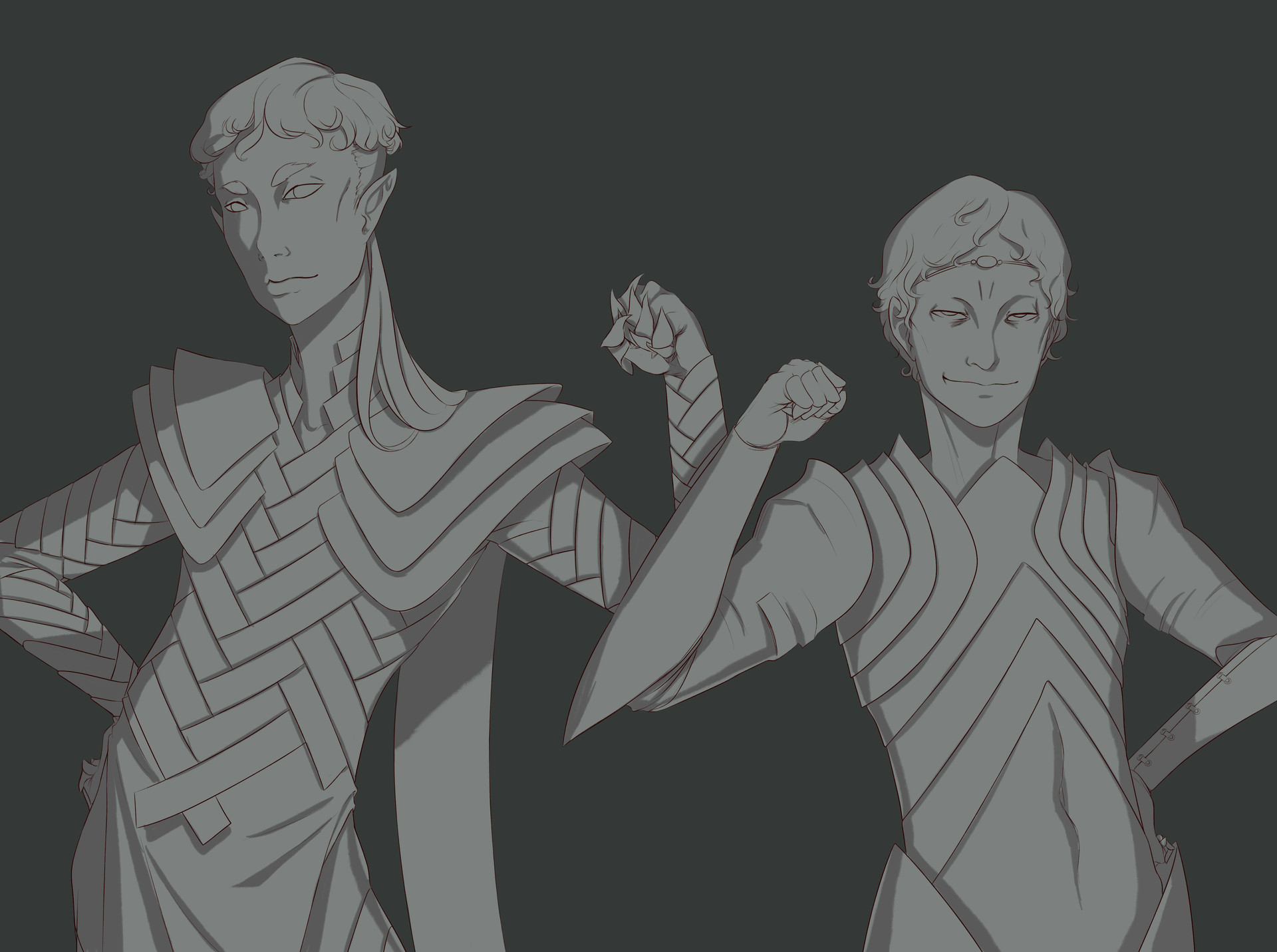 ArtStation - Brethren Before Wenches