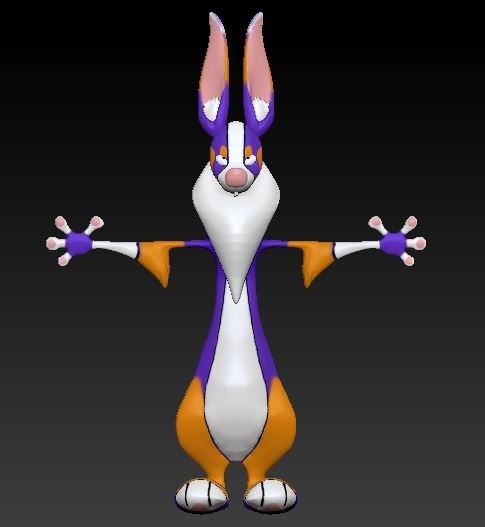 ArtStation - Lewis - model sheet by magnus