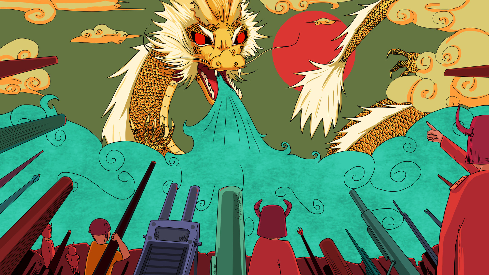 ArtStation - Chinese dragon