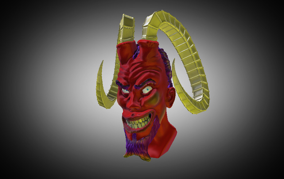 ArtStation - Devilish grin