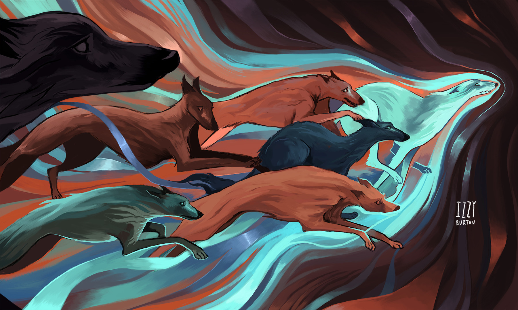 ArtStation - Dogs of Ice and Fire