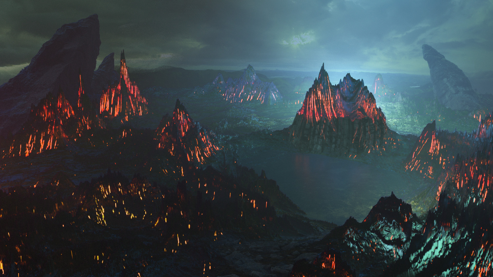 ArtStation - satan's planet