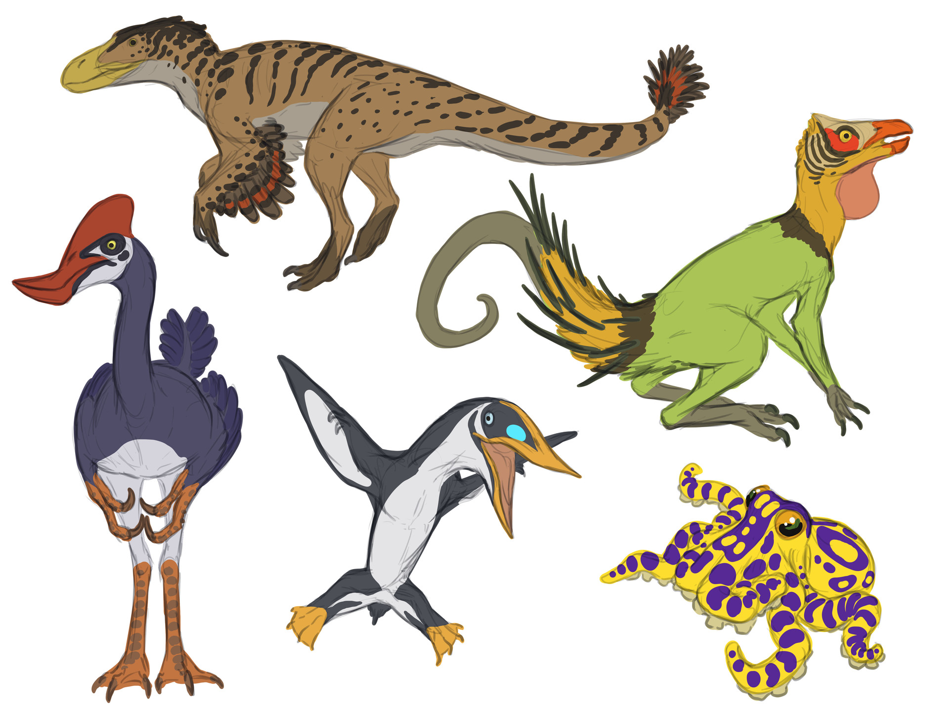 Chase Septer - Speculative Evolution Project: Seiek