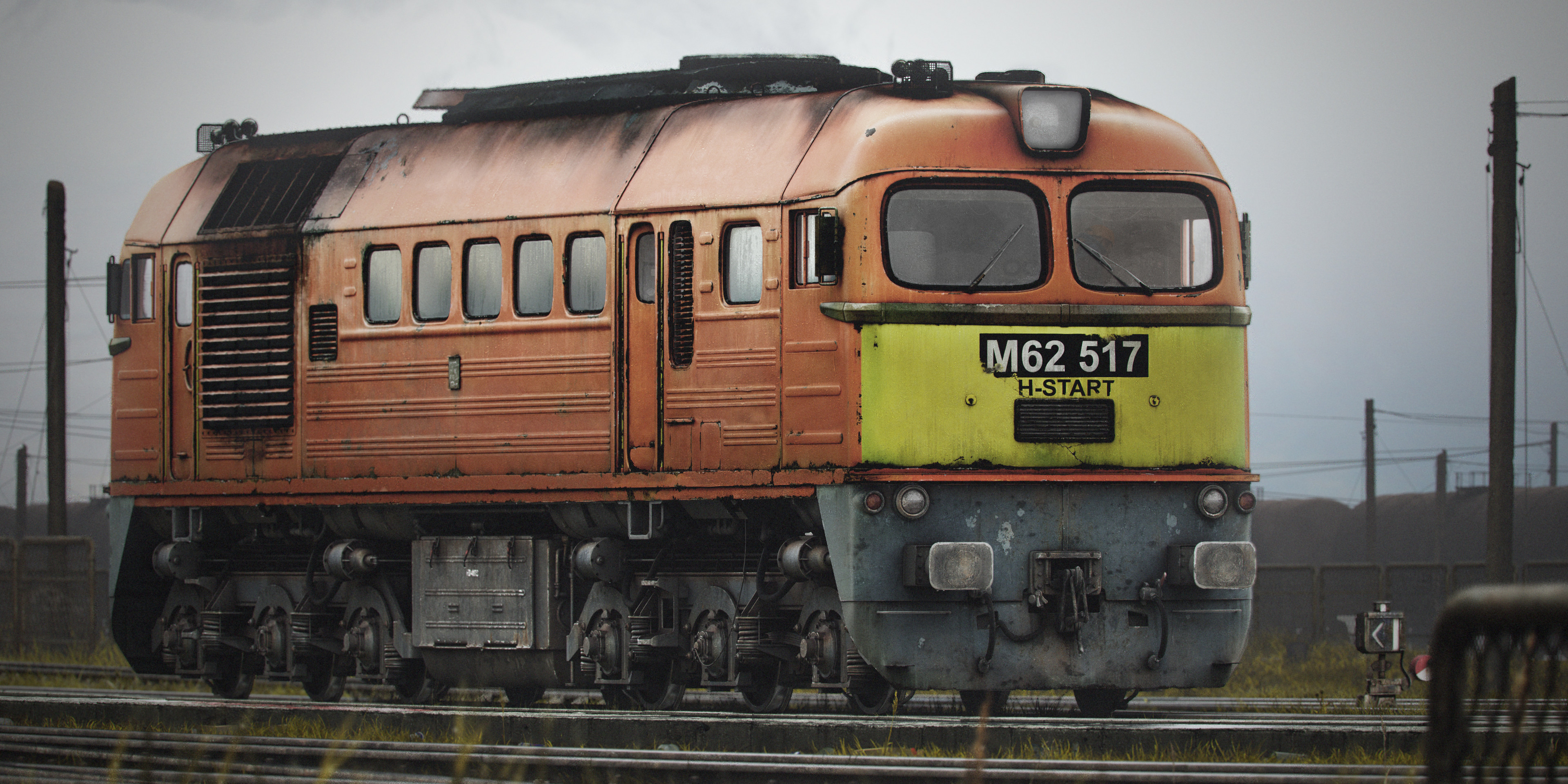 Portfolio of Tamas Gyerman - M62 Diesel Train