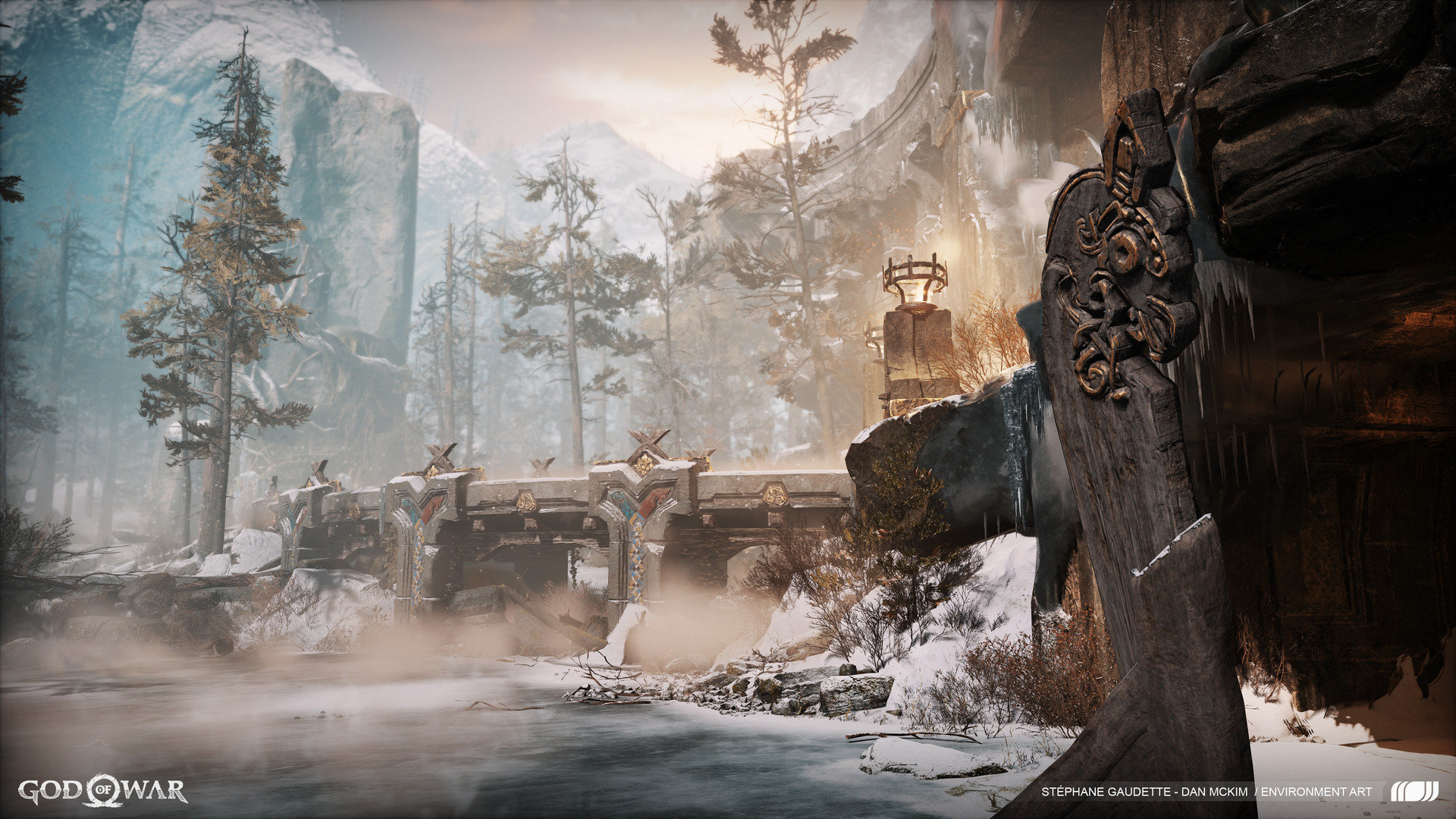 Stéphane Gaudette - God of War - Midgard Forest