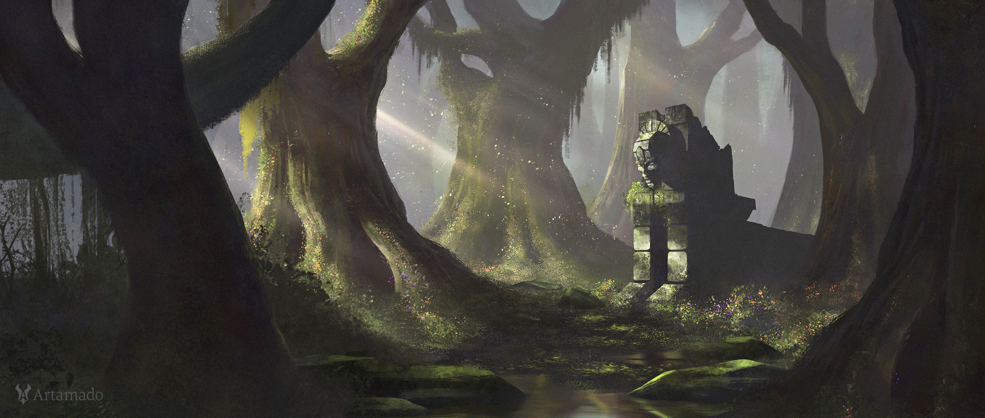 ArtStation - Forest Temple