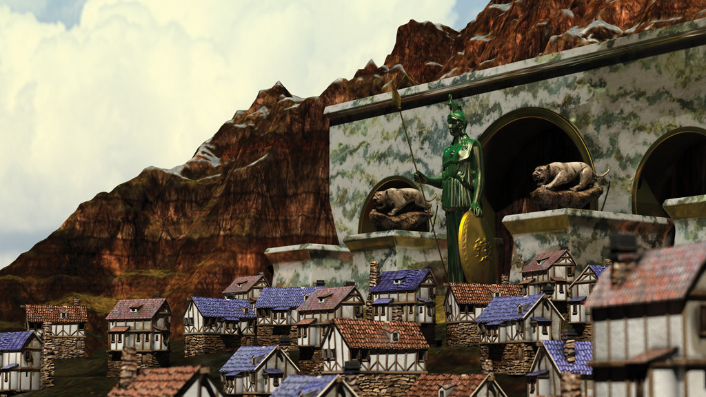 ArtStation - Environment: Dwarf Town