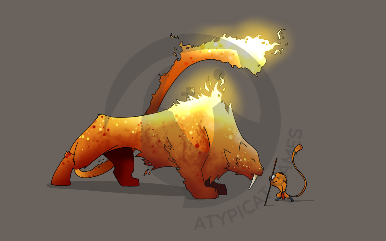 ArtStation - The Fire Guardian