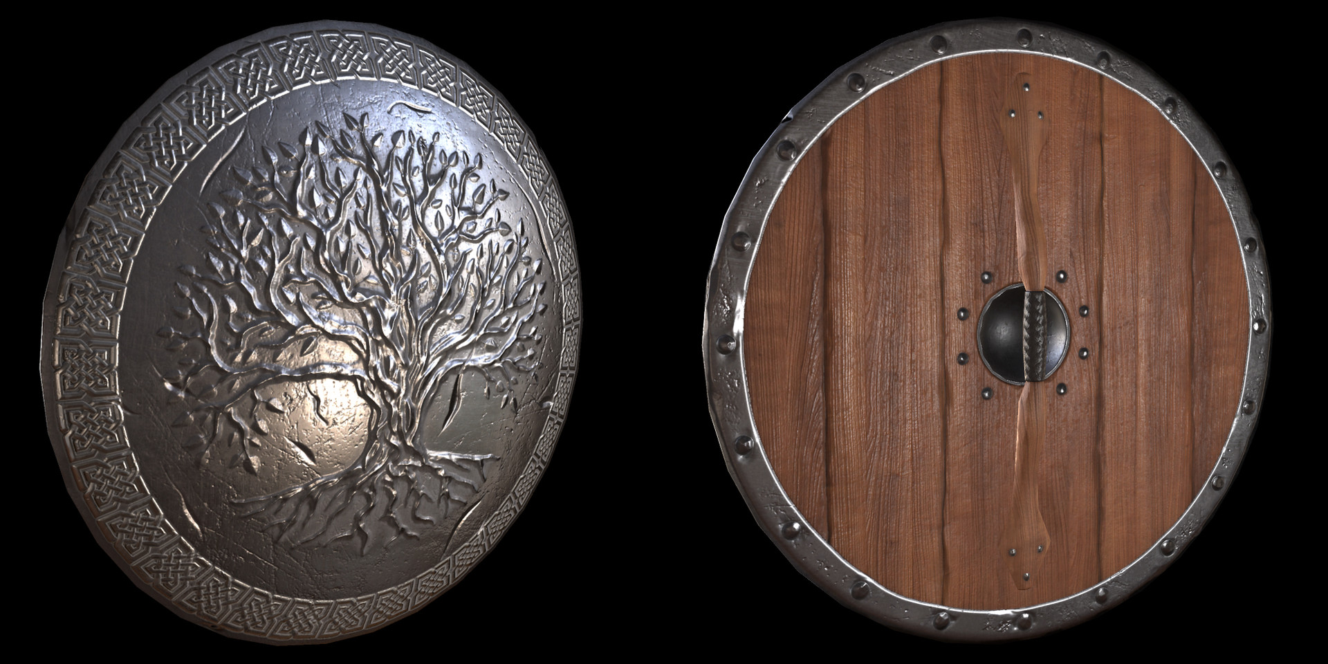 ArtStation - Celtic Shield