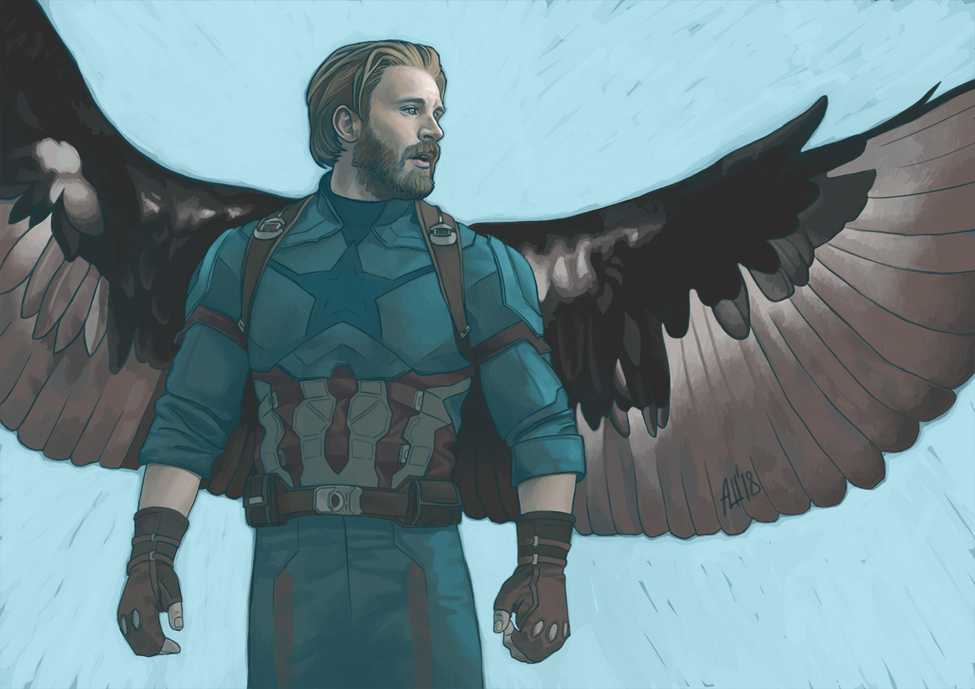 Angel Captain by Alexandra Shvetsova : r/ImaginaryAngels