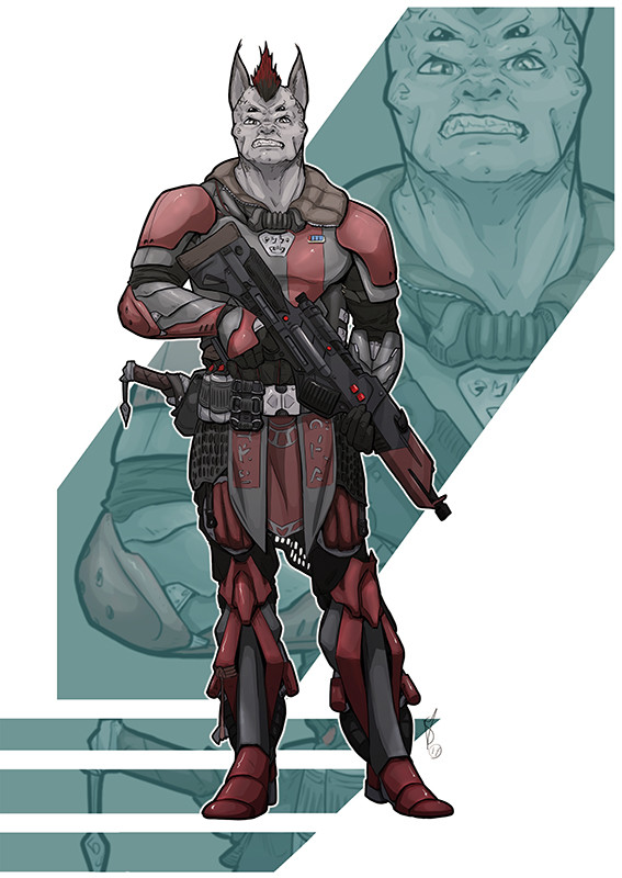 ArtStation - Alien Character design