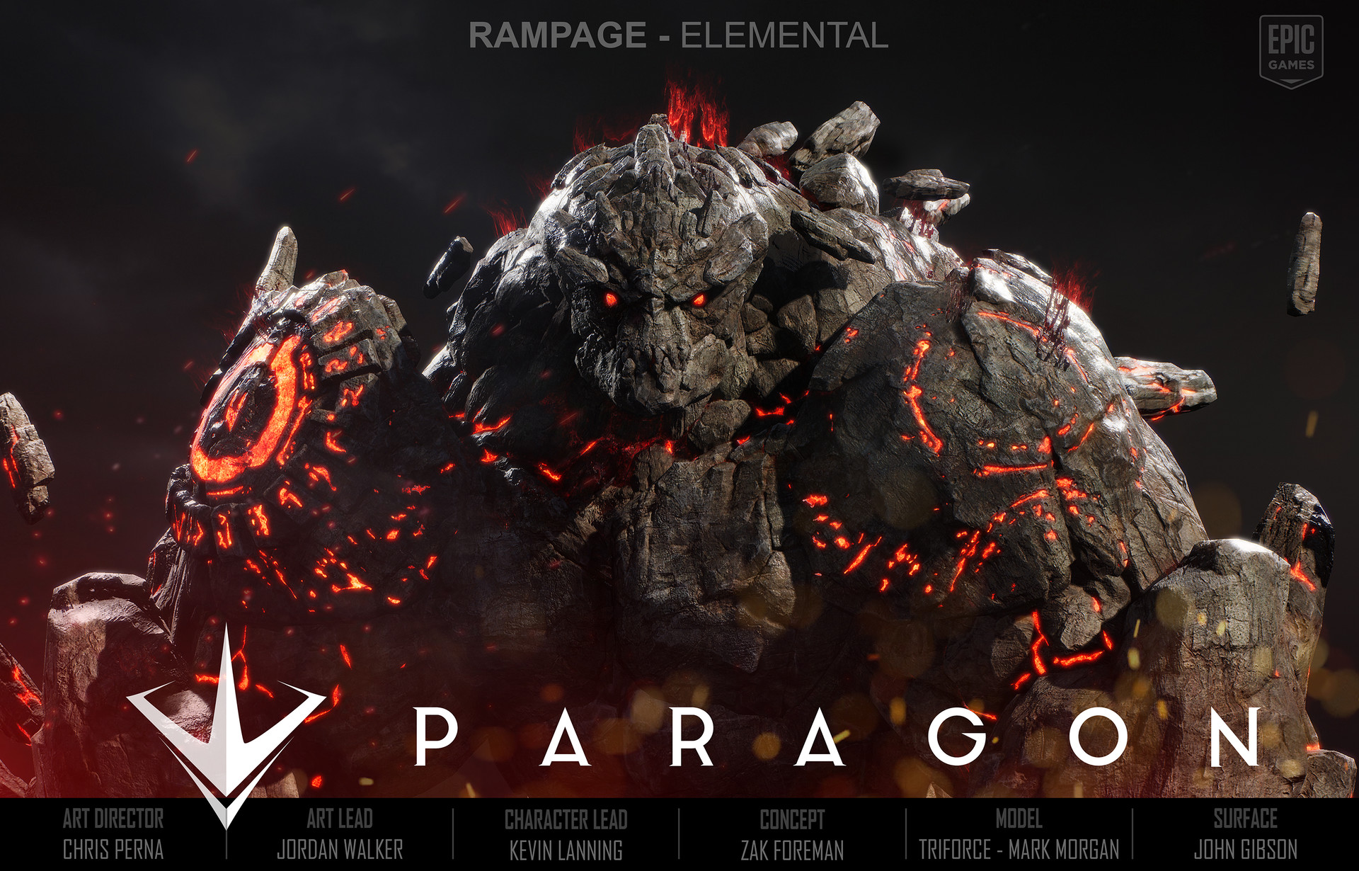 ArtStation - Paragon | Rampage - Elemental