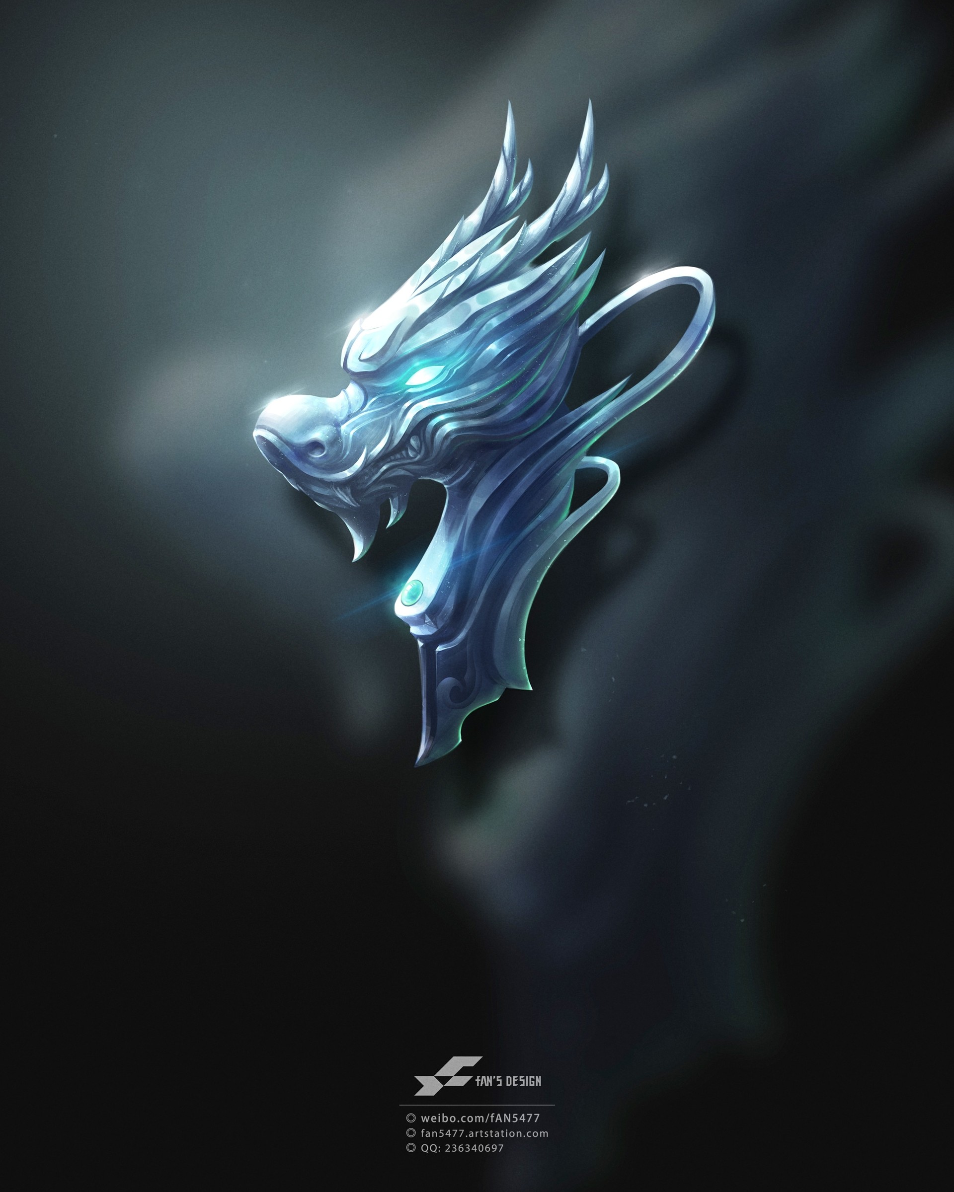 ArtStation - Dragon icon