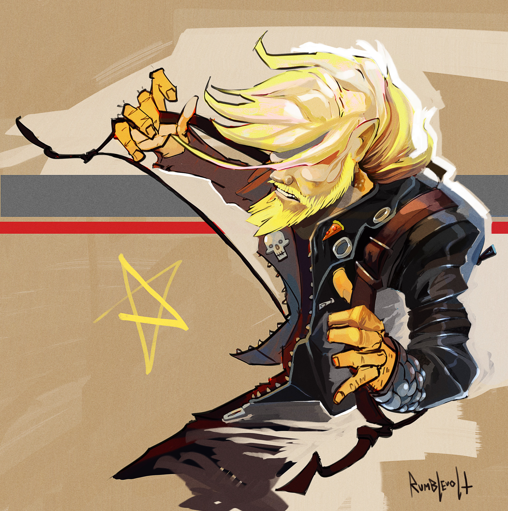 ArtStation - Lemon Beard , Rumblevolt ☠️