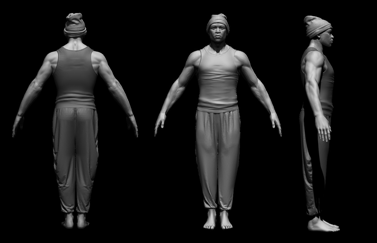 Aritz Basauri - black man portrait