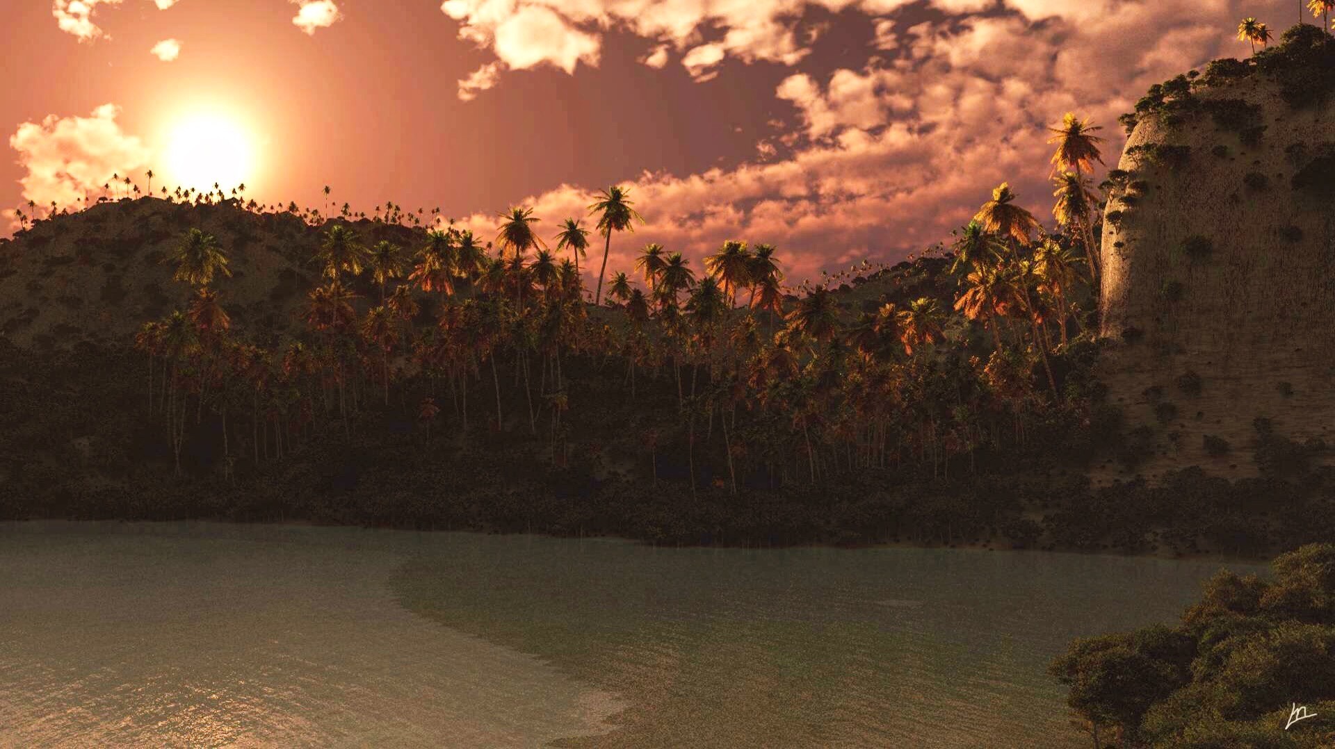 ArtStation - VUE 2016 landscape