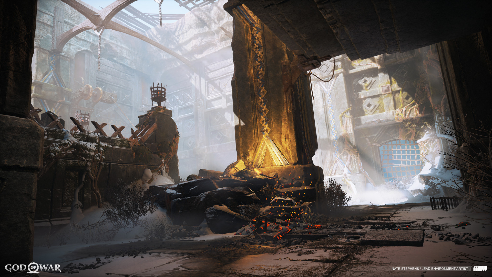 Nate Stephens - God of War - Forest