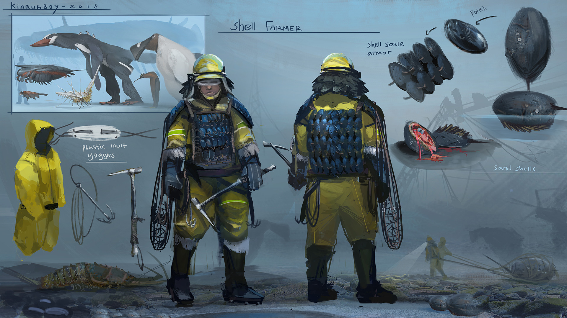 ArtStation - shell farmer- southern nation