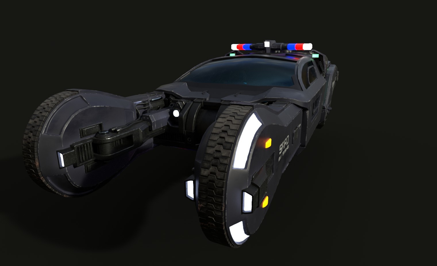 Aivis Ozols - Blade Runner Police Spinner