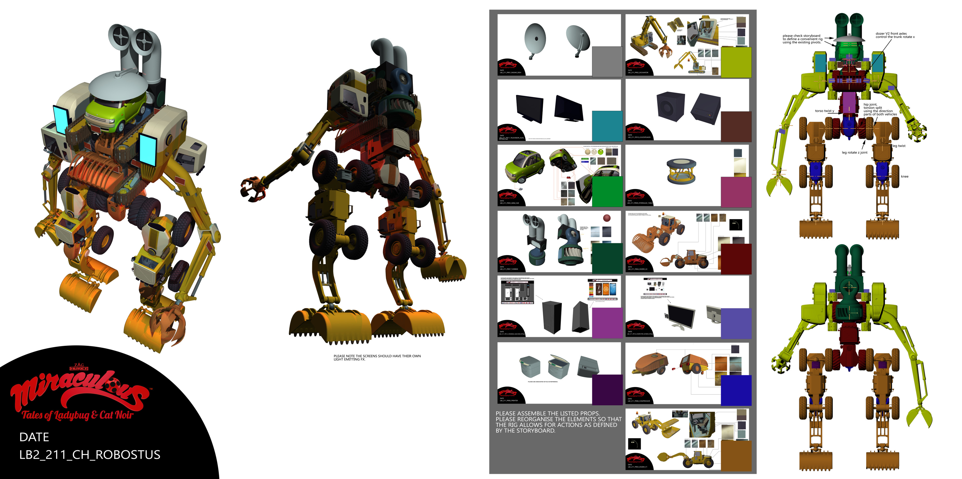 alexandre grynagier - Miraculous Ladybug skunk works (no spoilers)