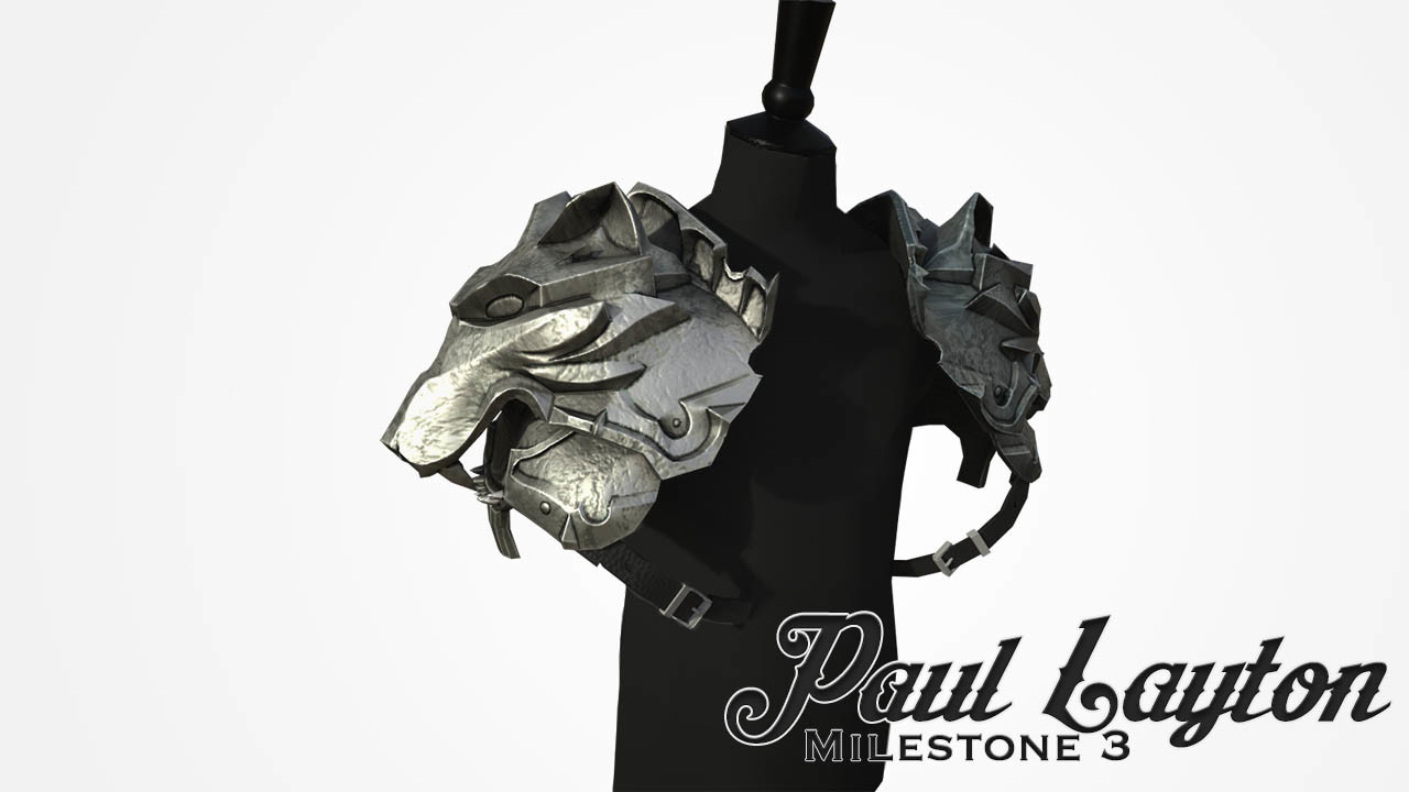 ArtStation - Wolf Pauldron
