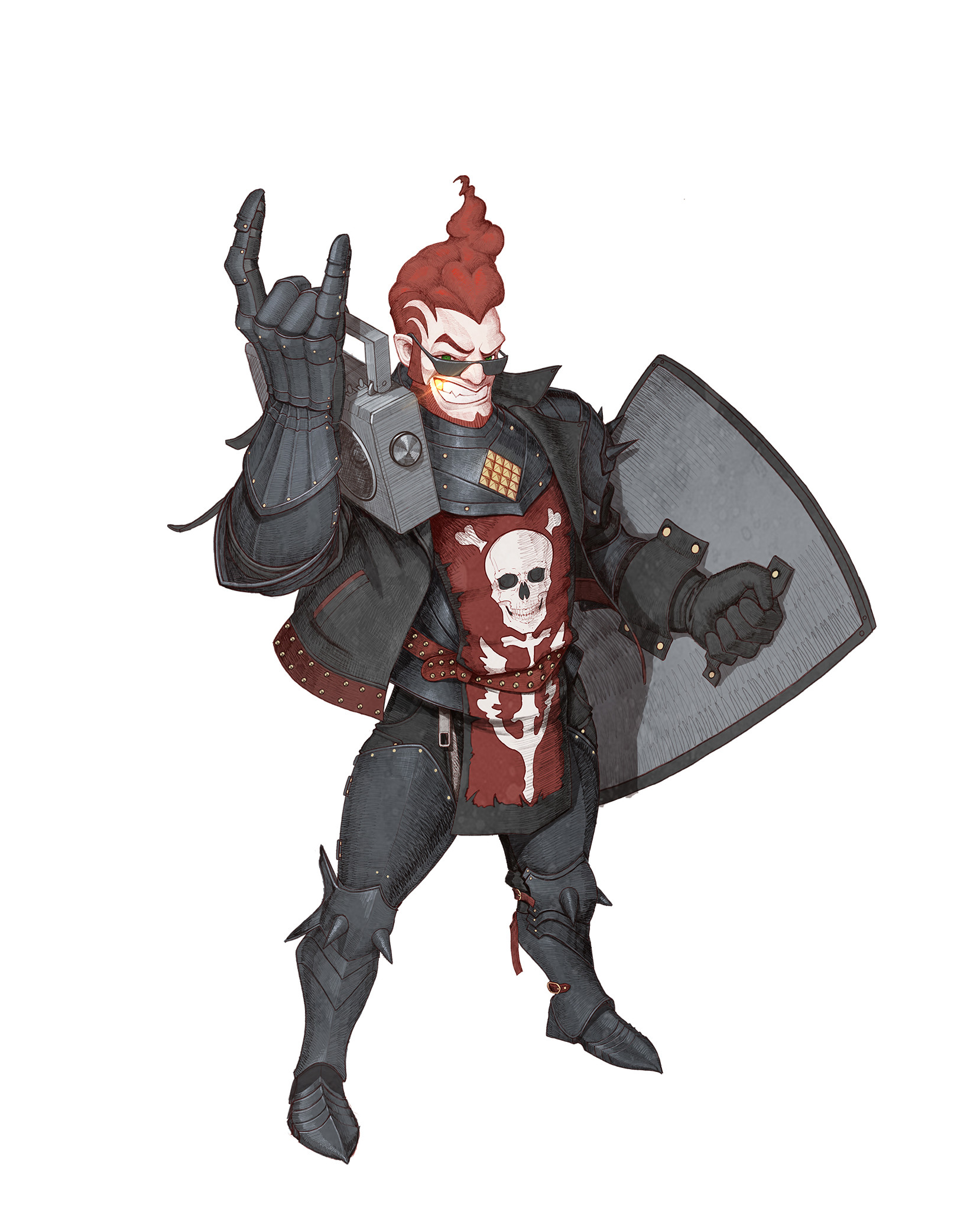 Godfrey, Revenant Knight by Bone Dust : ImaginaryKnights