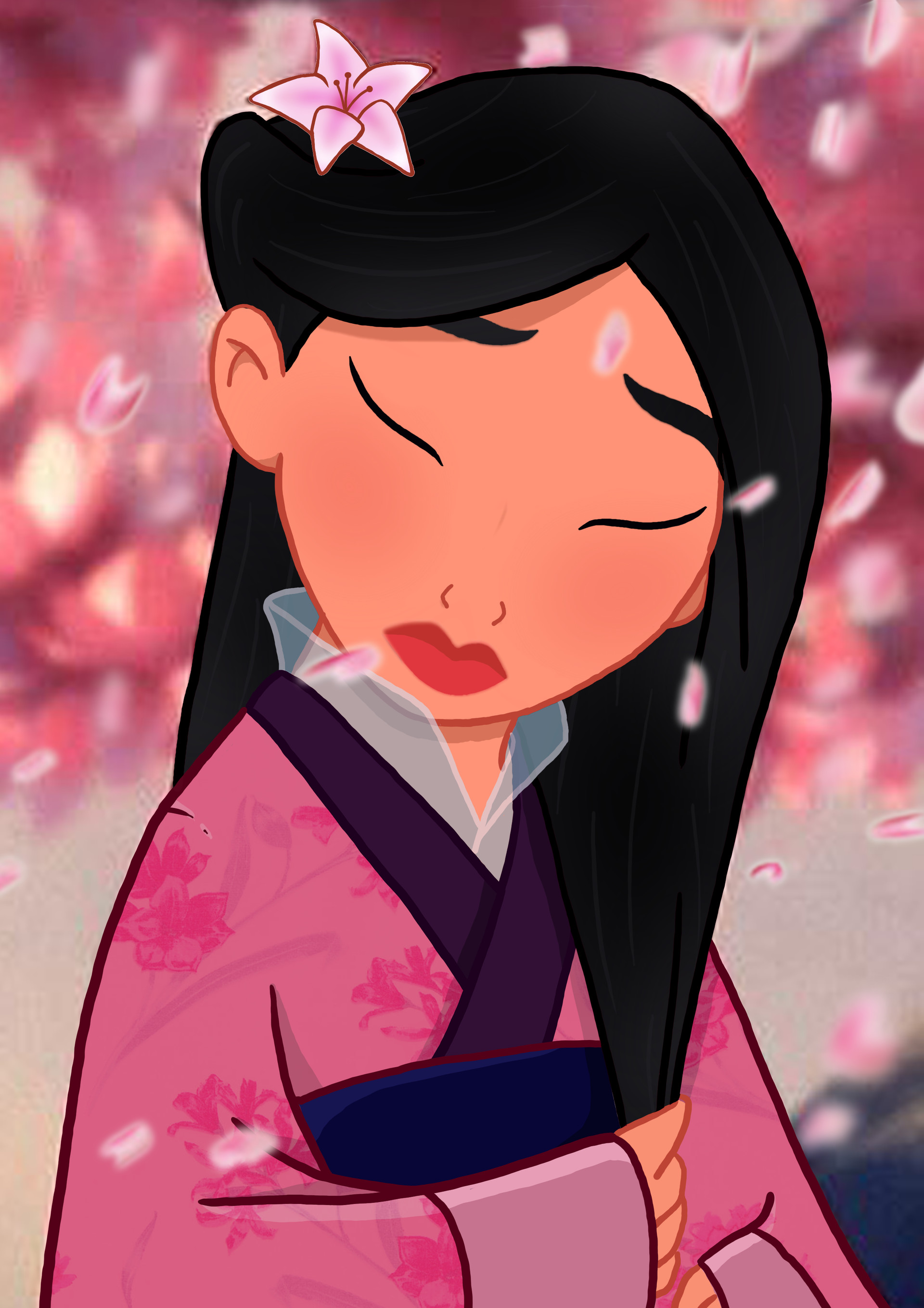 mulan drawing