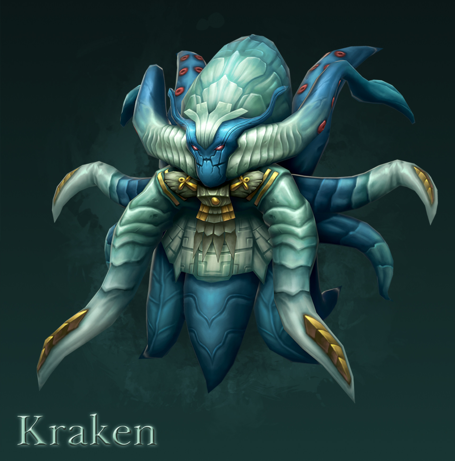 ArtStation - kraken modeling