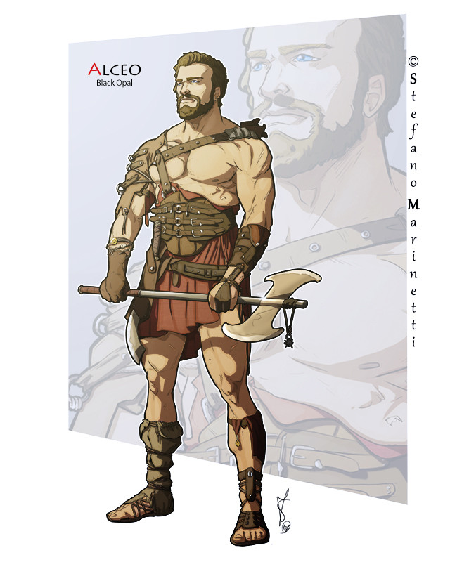 Stefano Marinetti - OC: Alceo - Krenno - Menkaure
