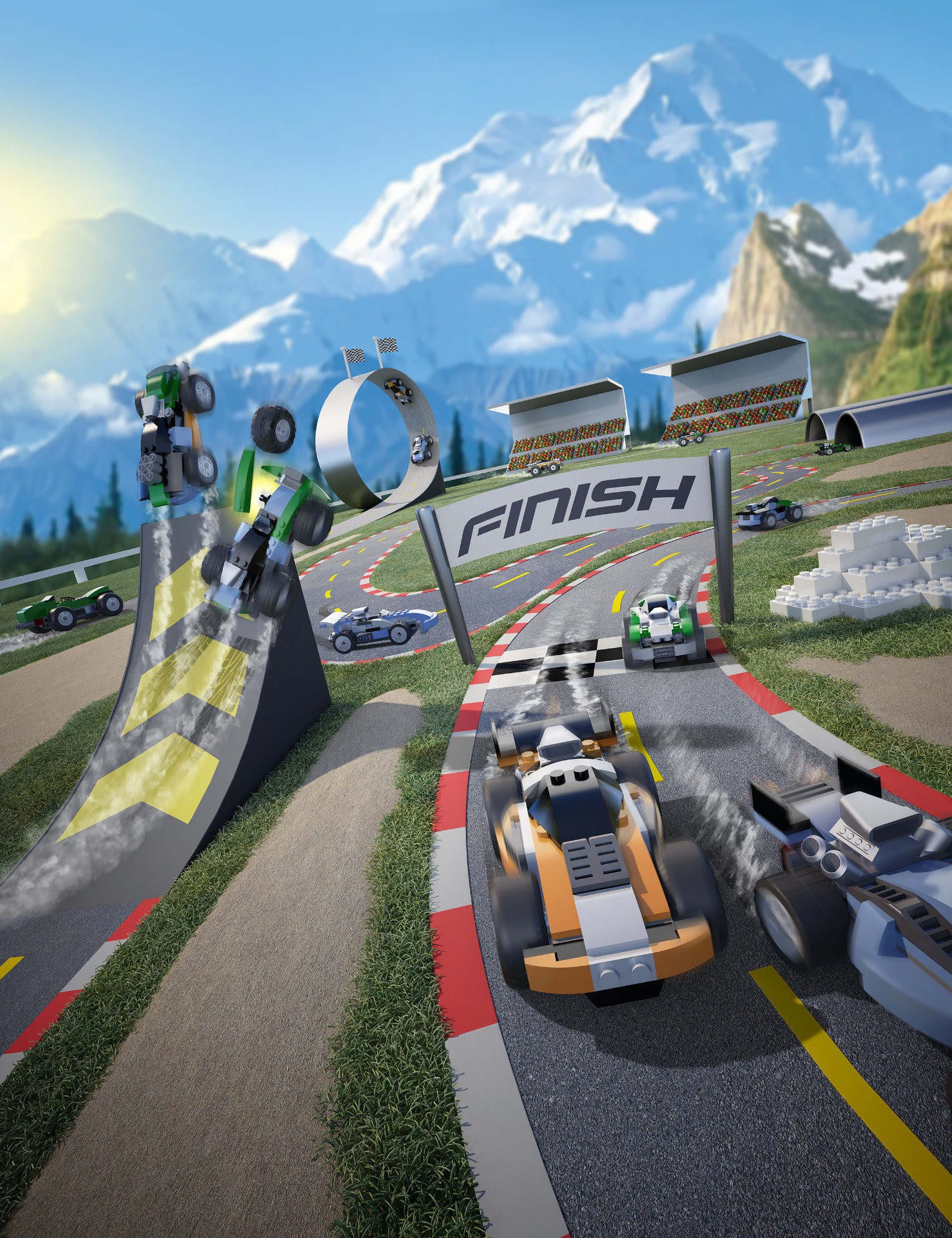 ArtStation - LEGO RacerGame