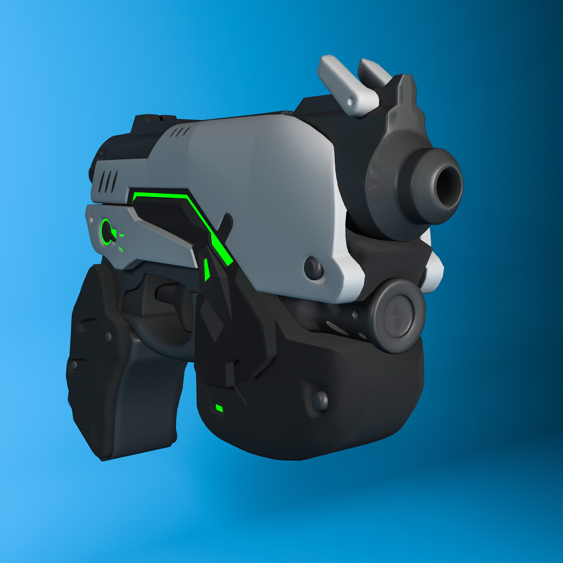 ArtStation - DVA 3D gun