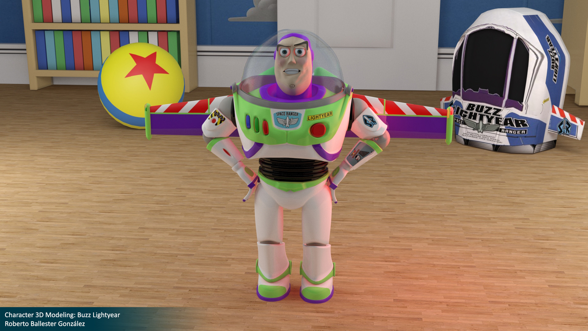 ArtStation - Character modeling: Buzz Lightyear