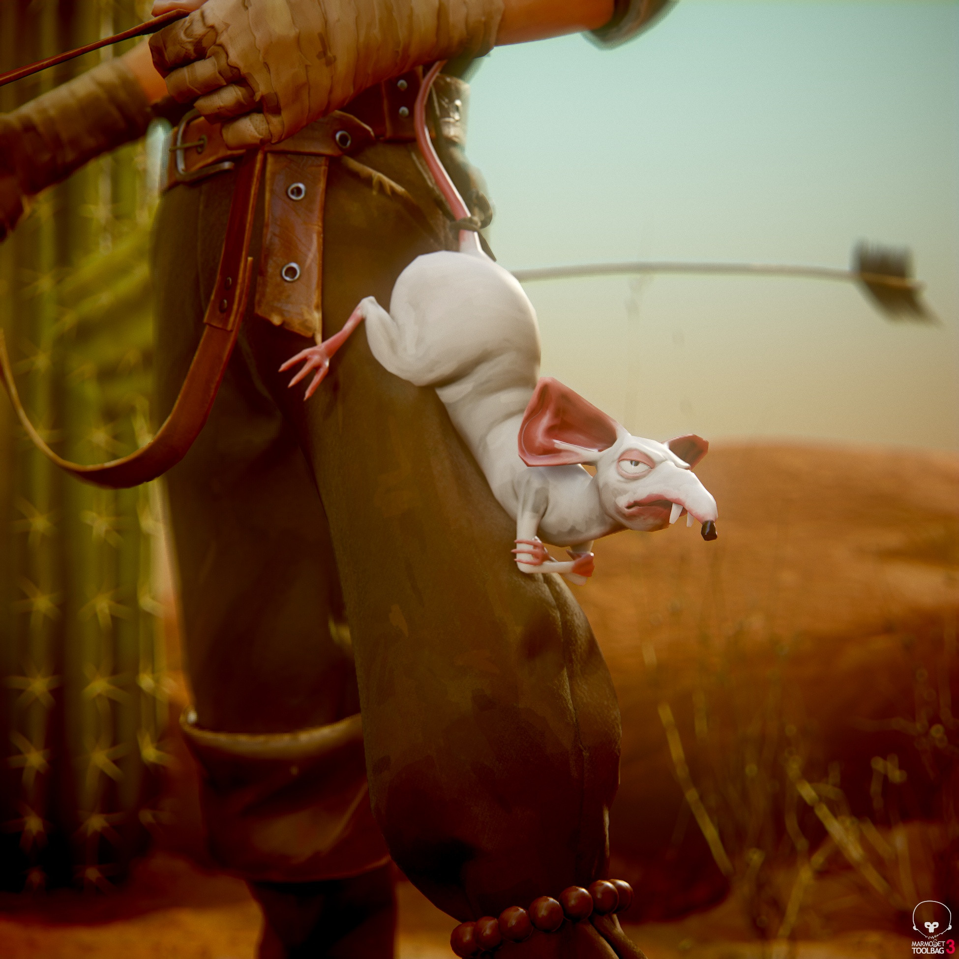 Georgian Avasilcutei - Billy Three Arrows - Wild West game character art challenge