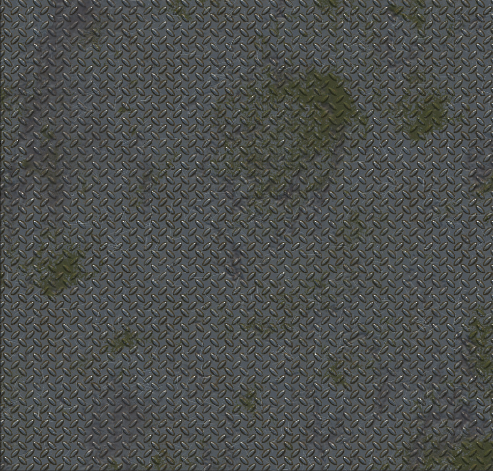 ArtStation - Old Steel Plate Texture (Student Work)