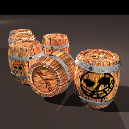 ArtStation - Barrels - One Piece
