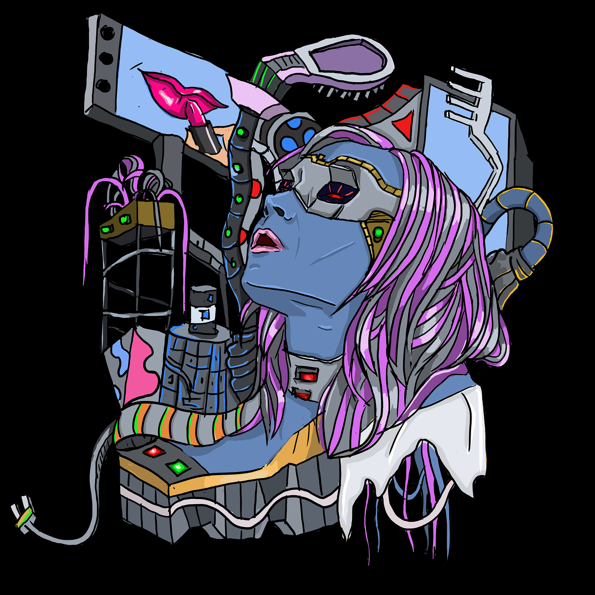 ArtStation - Cyber art 4