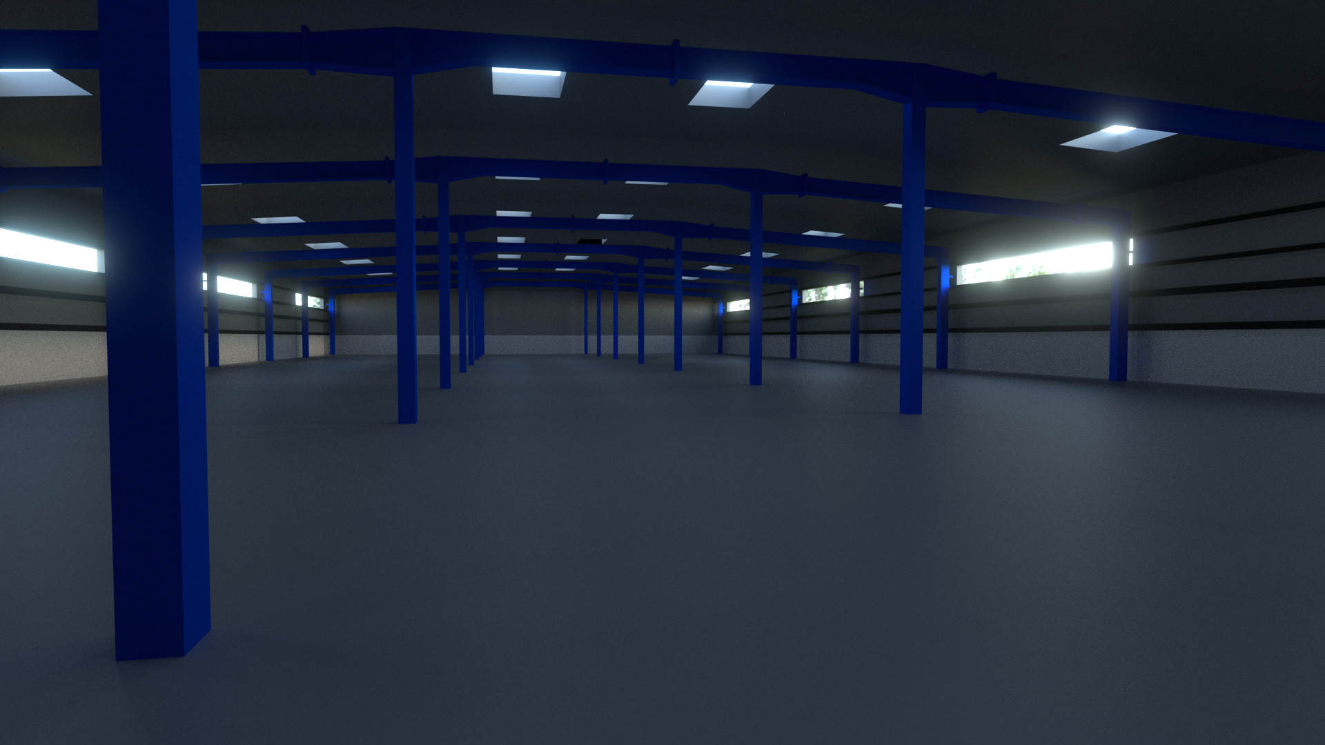 ArtStation - Empty warehouse