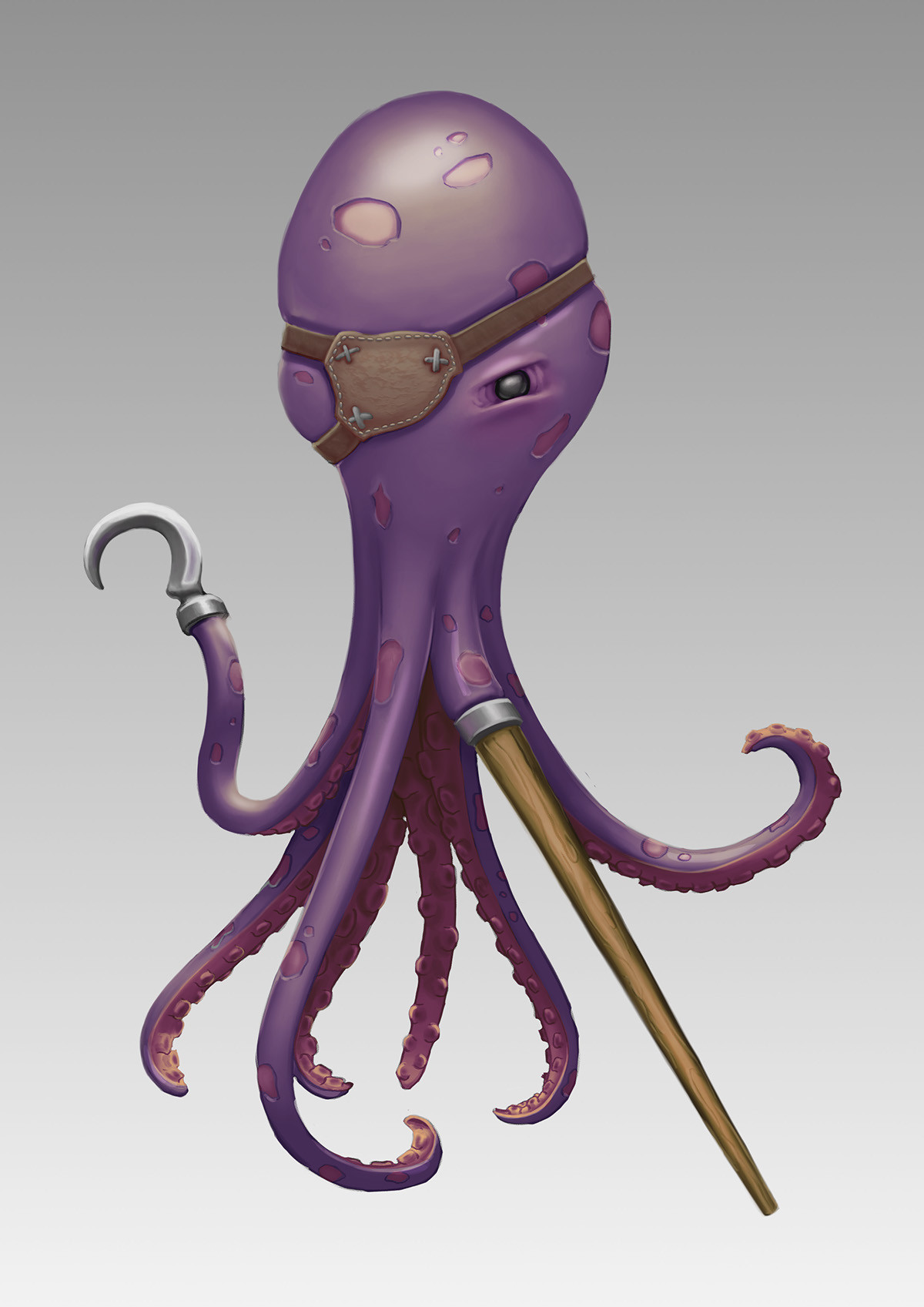 ArtStation - Battle Hardened Octopus