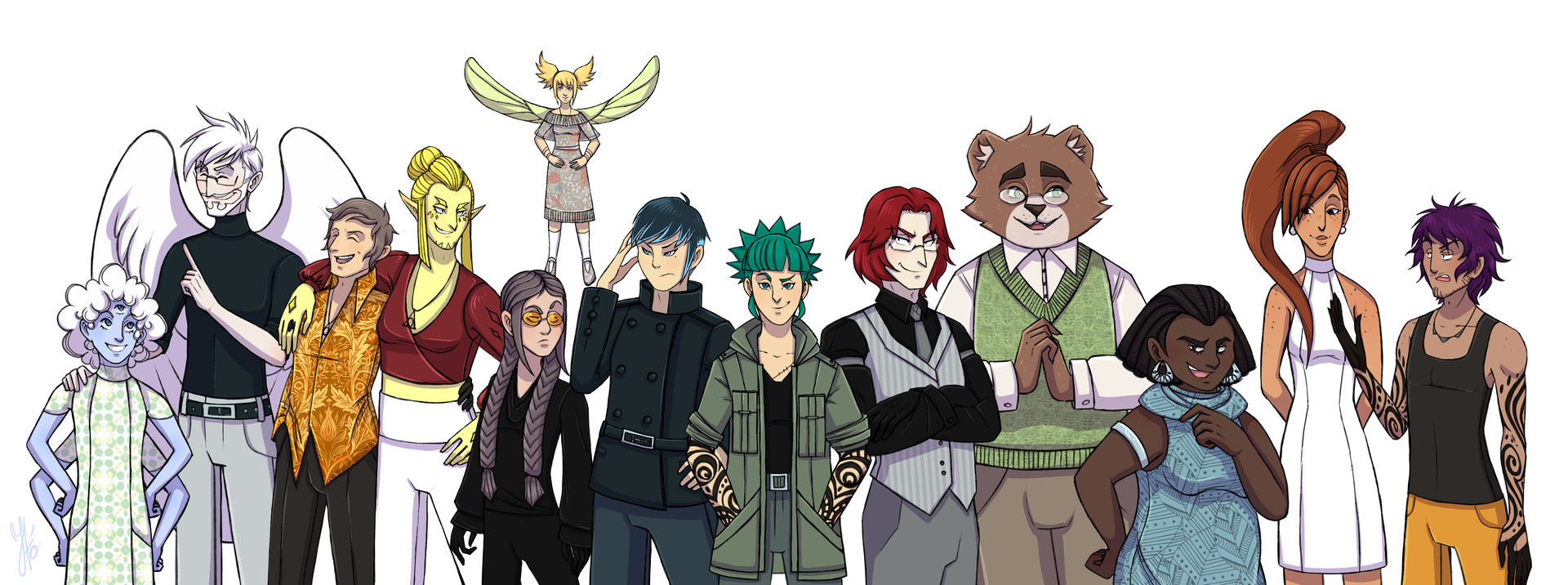 ArtStation - Primrose characters