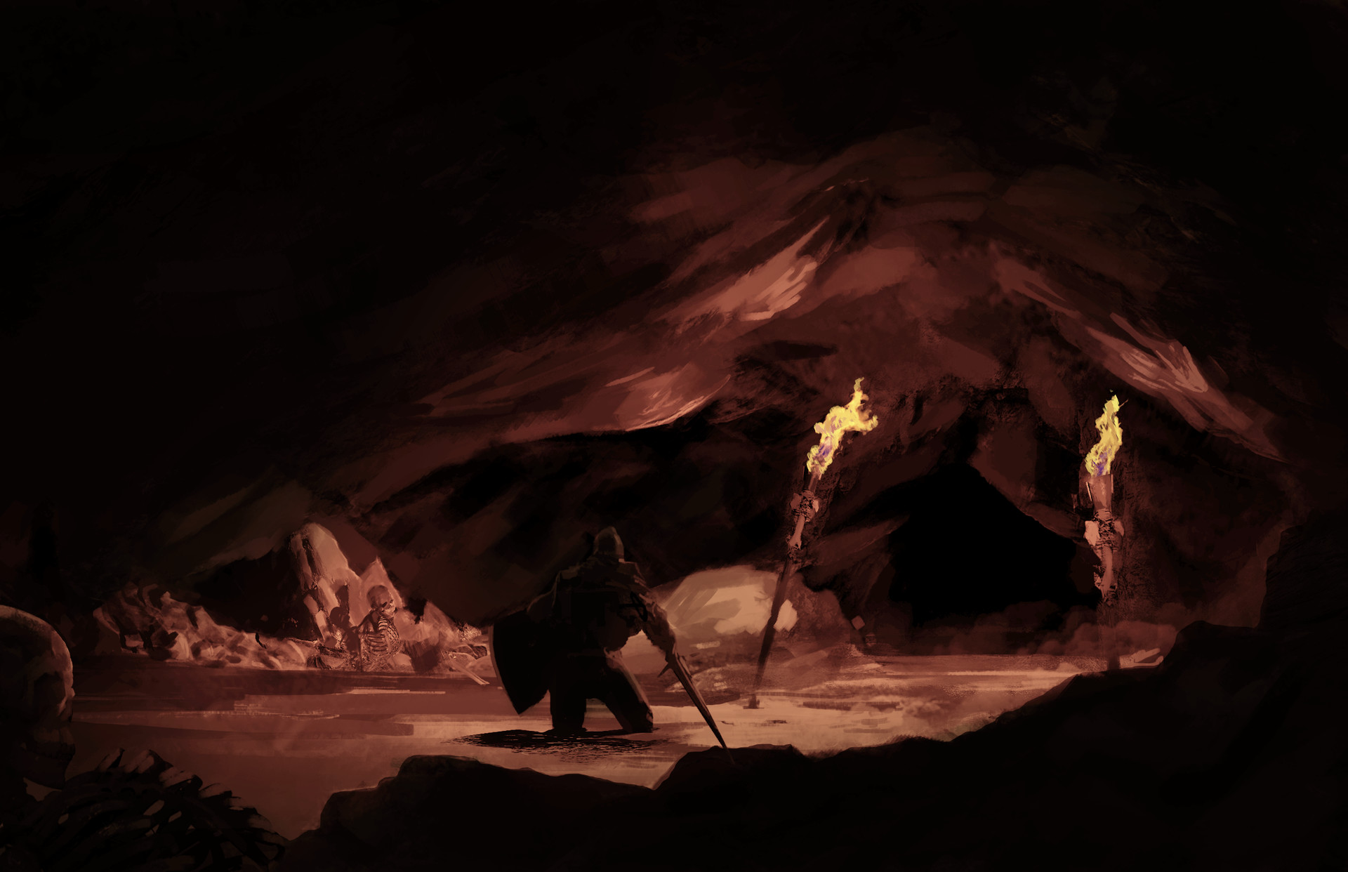 ArtStation - Sunken Cave
