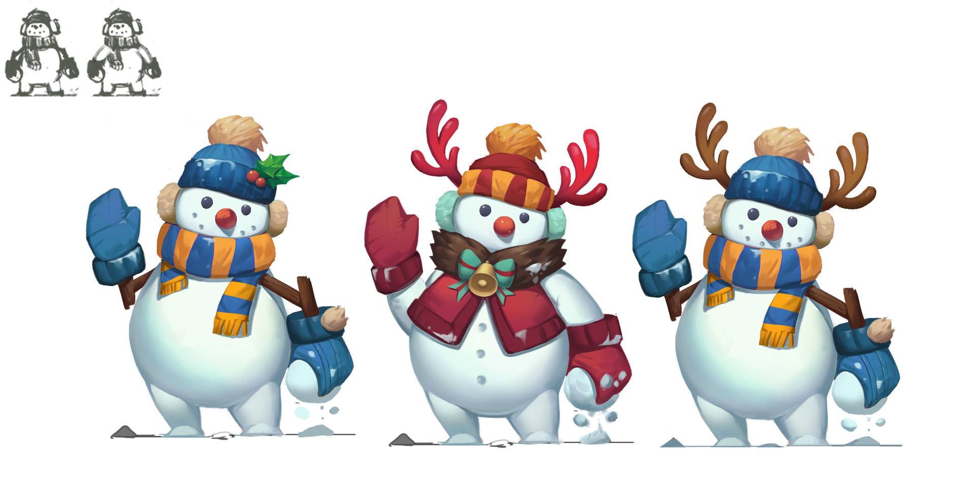 ArtStation - snowman