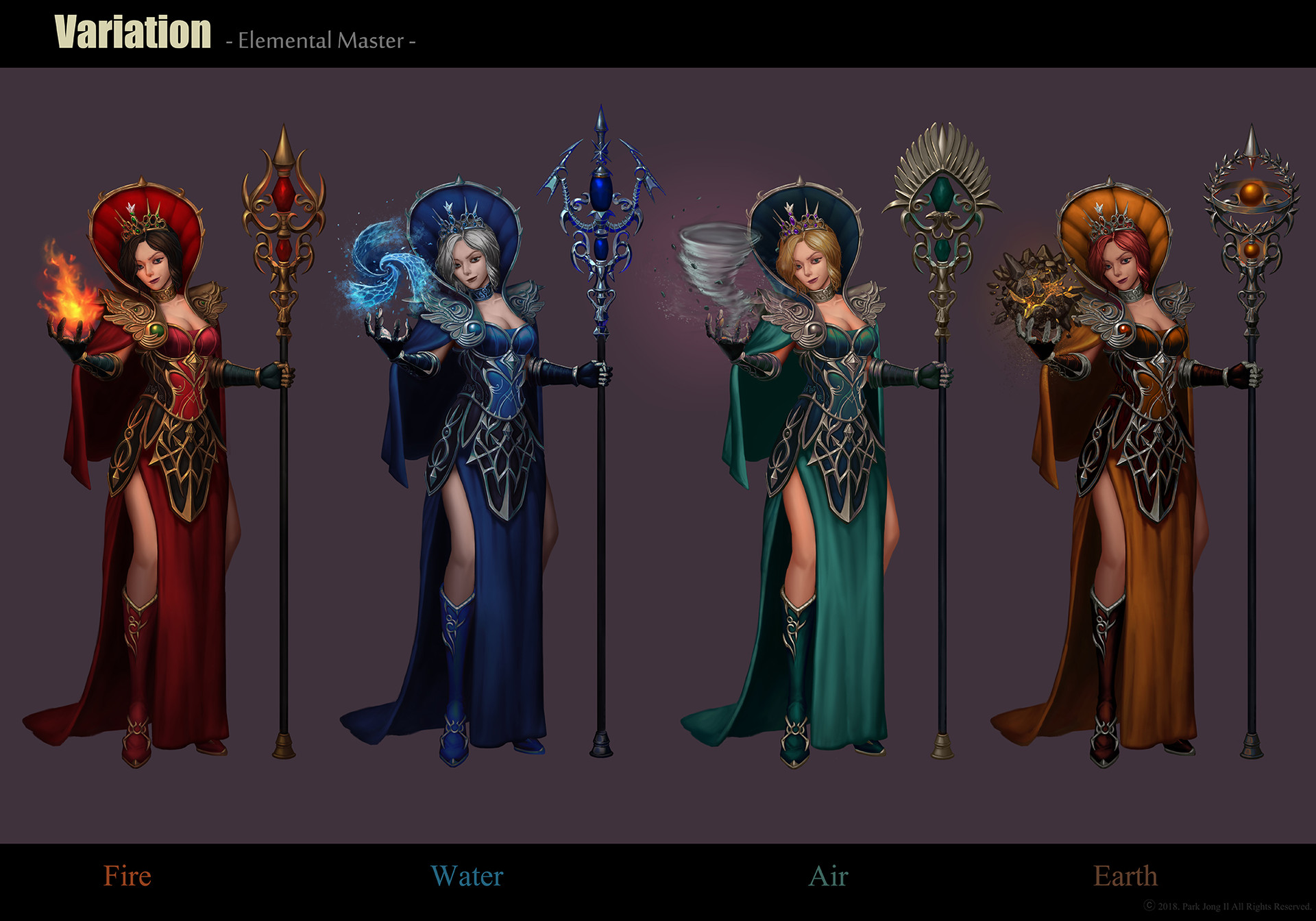 elemental master theme