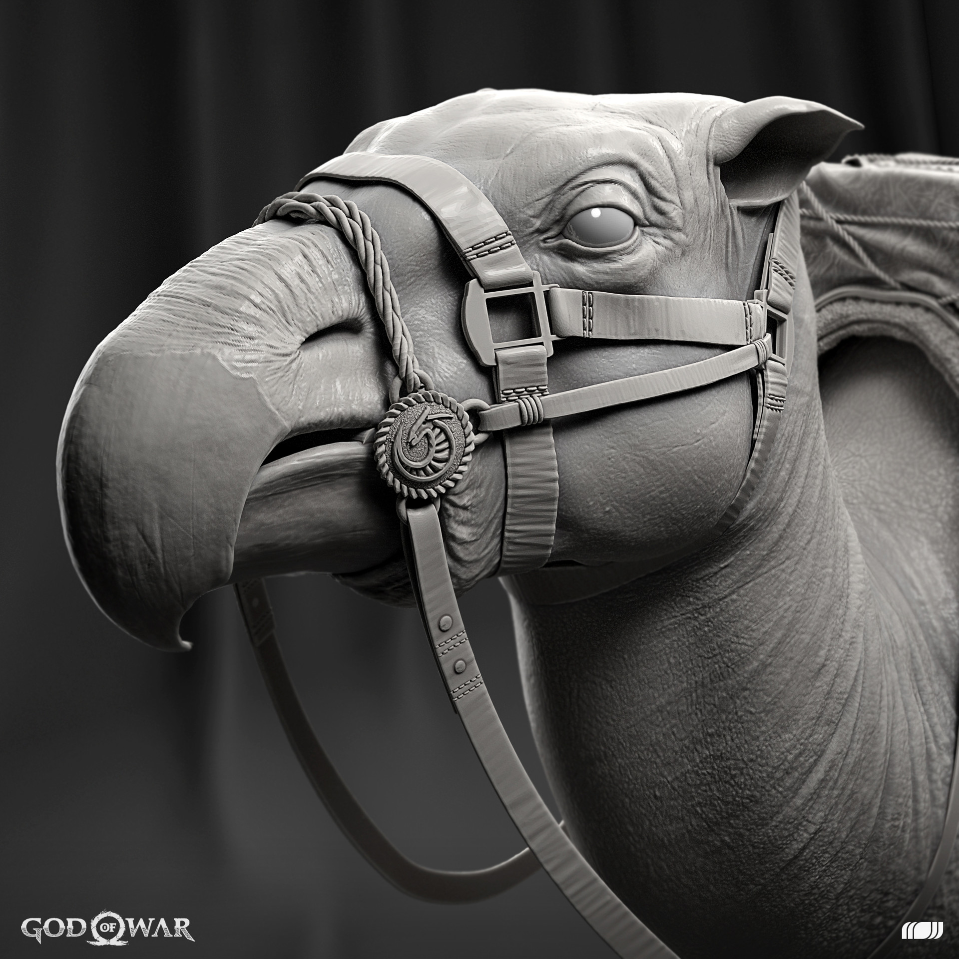 Glauco Longhi - GOW - Huldra Creature